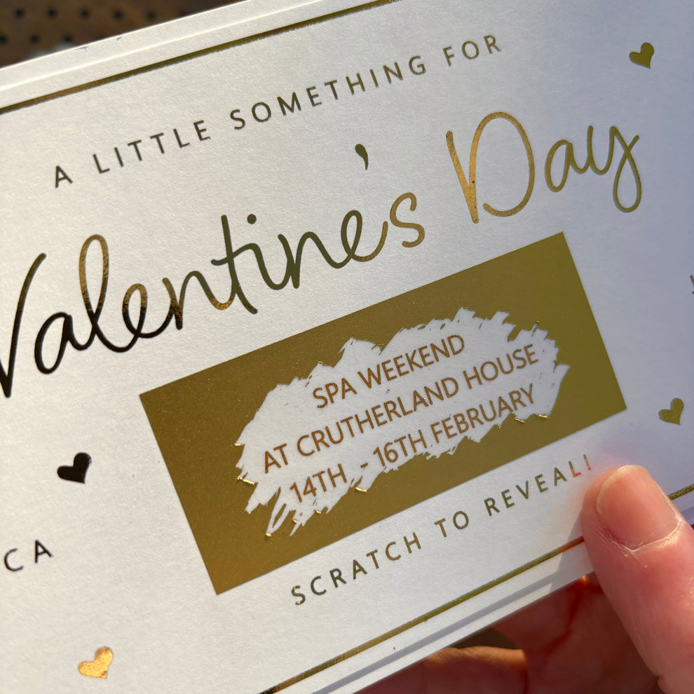 'A little something for Valentine's Day' reveal card – THEIA ROCKS