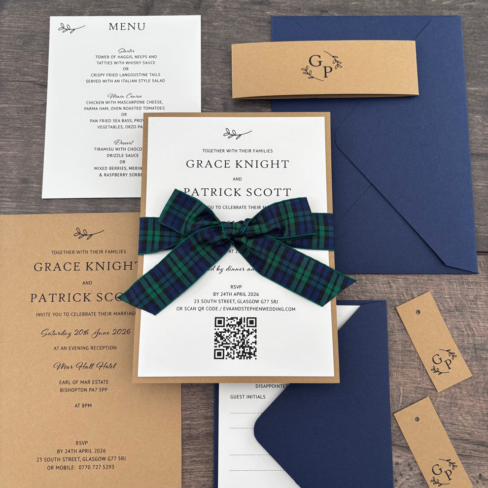 Grace Invitation with Back Pocket – THEIA ROCKS