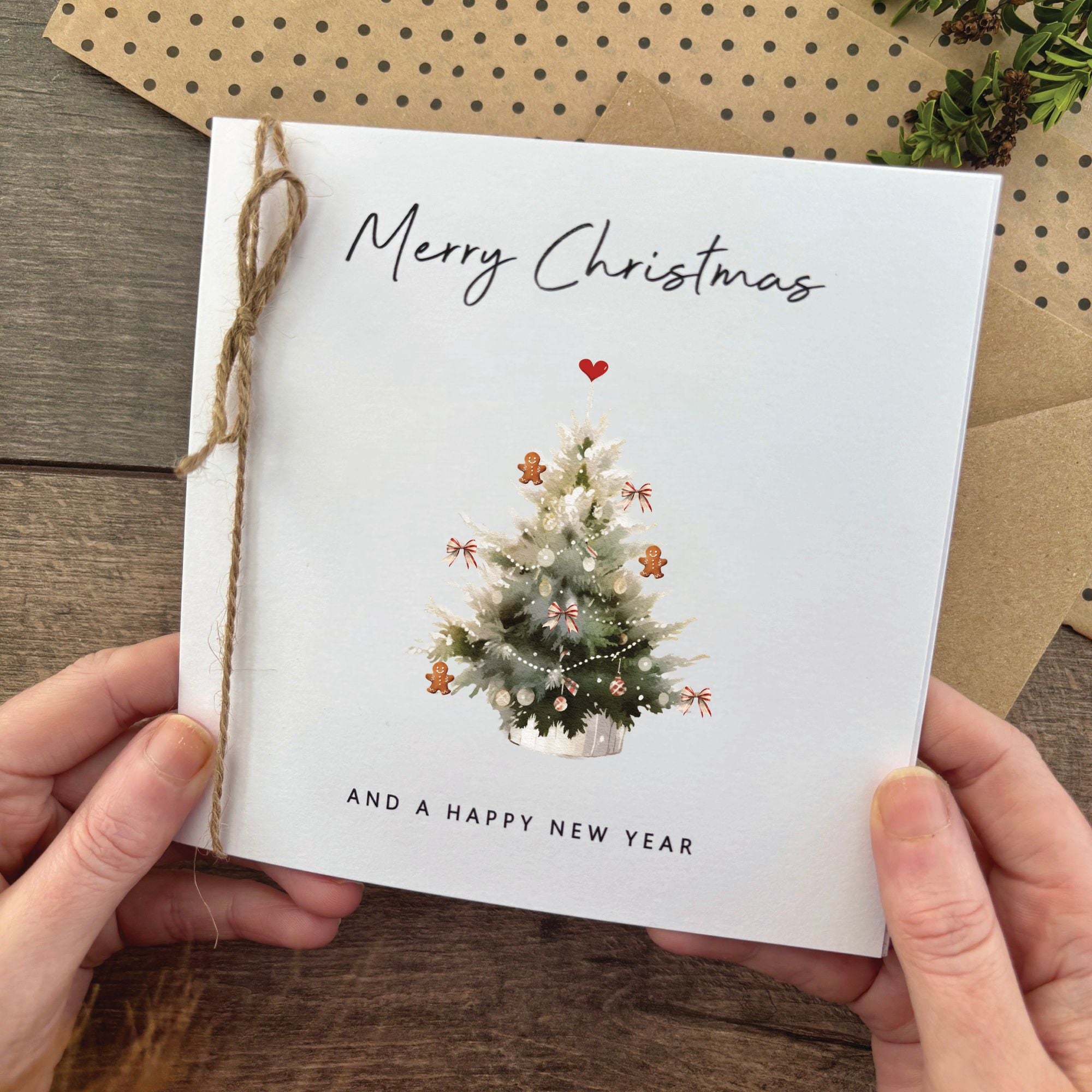 Christmas Tree Card – THEIA ROCKS