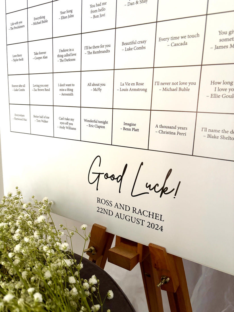 Personalised First Dance Wedding Sweepstake *Digital Download* – THEIA ...